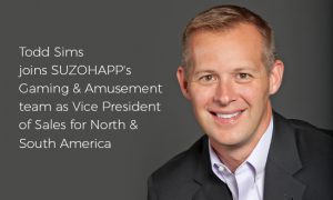 Todd Sims joins SUZOHAPP’s Gaming & Amusement team as Vice President of ...